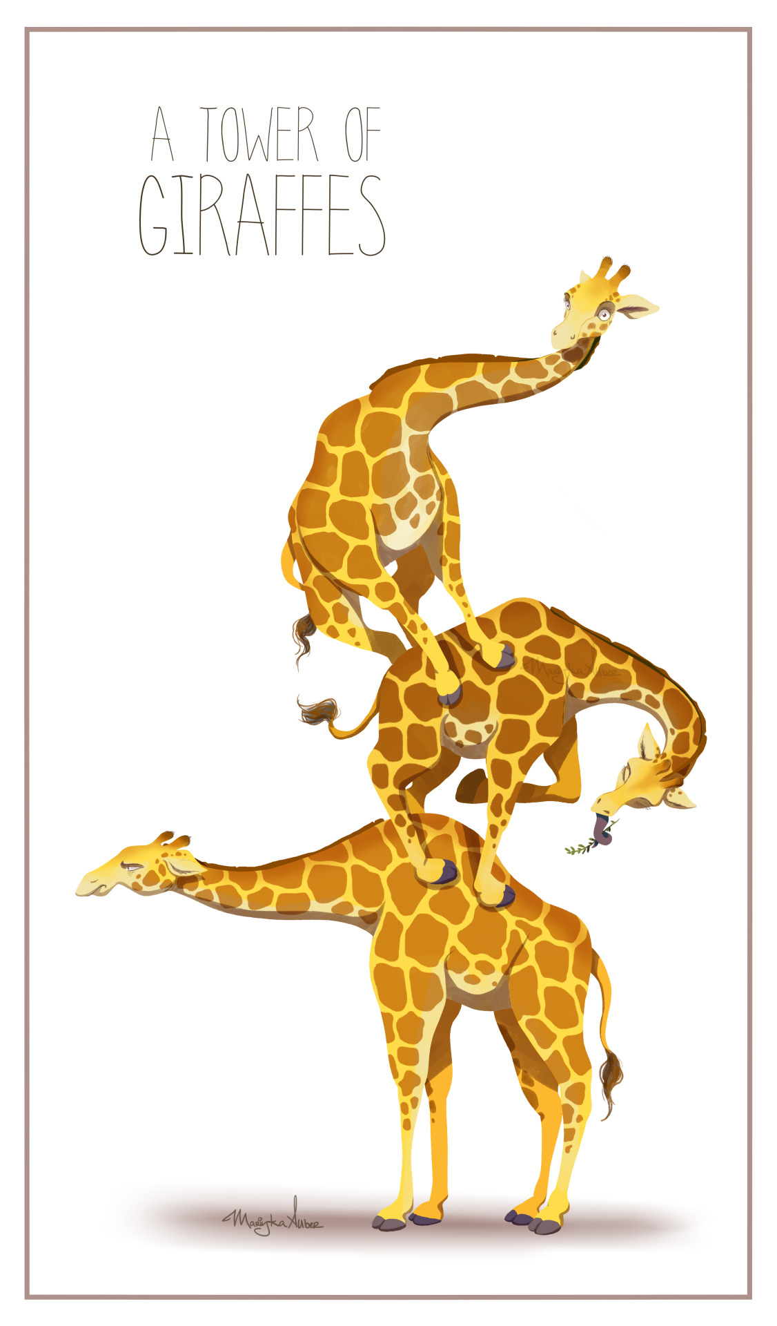 A Group of Giraffes is Called a Tower – Revisited – Having a Giraffe's ...